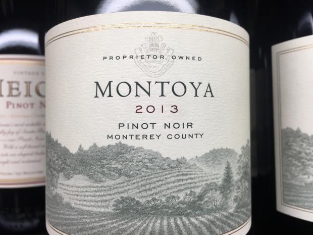 2013 Montoya Vineyards Pinot Noir, USA, California, Central Coast ...