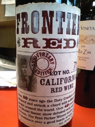 NV Fess Parker Frontier Red Lot 71 - Anniversary Edition, USA ...