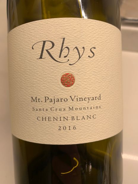 2016 Rhys Chenin Blanc Mt. Pajaro Vineyard, USA, California, Santa Cruz ...