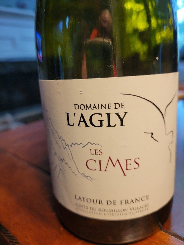 2015 Domaine de L'Agly Côtes du Roussillon Villages Les Cimes, France ...