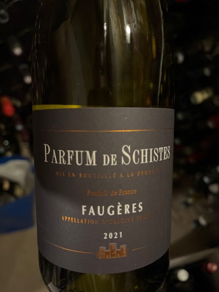2021 Cave de Vignerons Reunis des Crus Faugères Faugères Parfum de ...