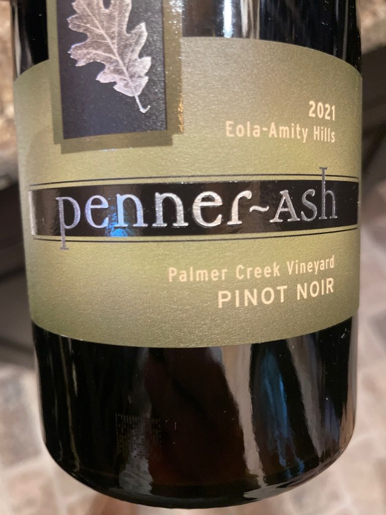 2021 Penner-Ash Pinot Noir Palmer Creek Vineyard, USA, Oregon ...