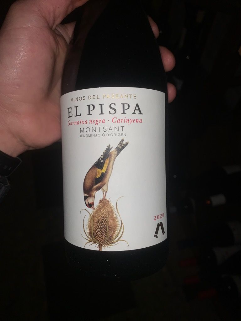 2019 Vinos del Paseante Montsant El Pispa, Spain, Catalunya, Tarragona ...