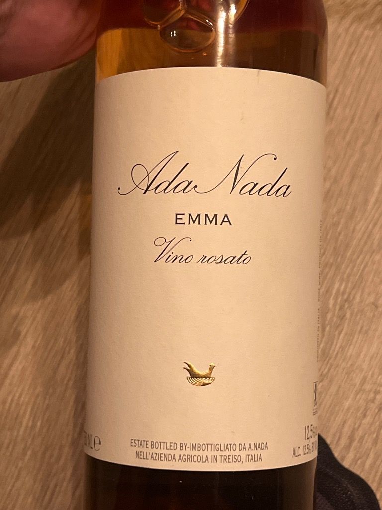 2021 Ada Nada Langhe Emma Rosato, Italy, Piedmont, Langhe, Langhe DOC ...