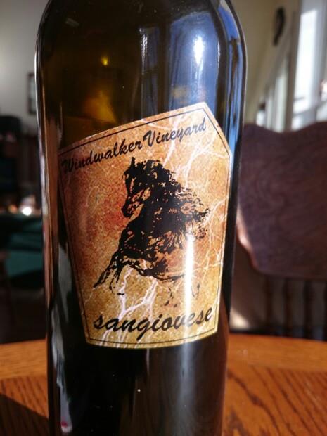 2010 Windwalker Vineyard Sangiovese, USA, California, Sierra Foothills ...
