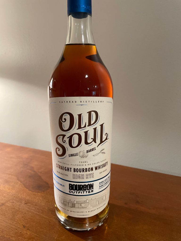 NV Cathead Distillery Old Soul High Rye Single Barrel (Bourbon ...
