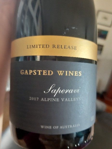 2021 Gapsted Saperavi Limited Release Alpine Valleys, Australia ...