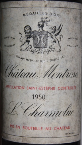 1950 Château Montrose, France, Bordeaux, Médoc, St. Estèphe - CellarTracker