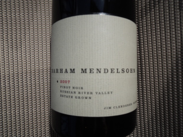 2007 Barham Mendelsohn Pinot Noir Russian River Valley, USA, California ...