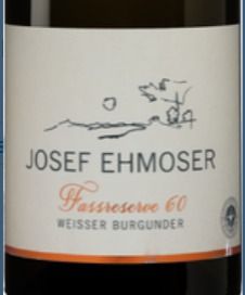 2016 Josef Ehmoser Weißer Burgunder Fassreserve 60, Austria ...