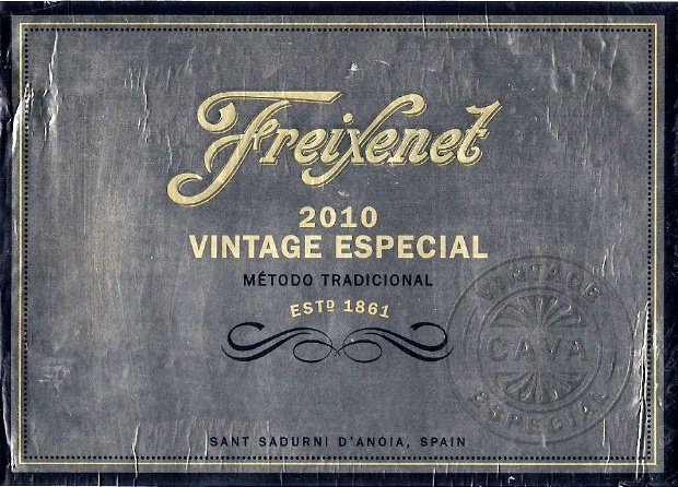 2010 Freixenet Cava Vintage Especial, Spain, Cava - CellarTracker