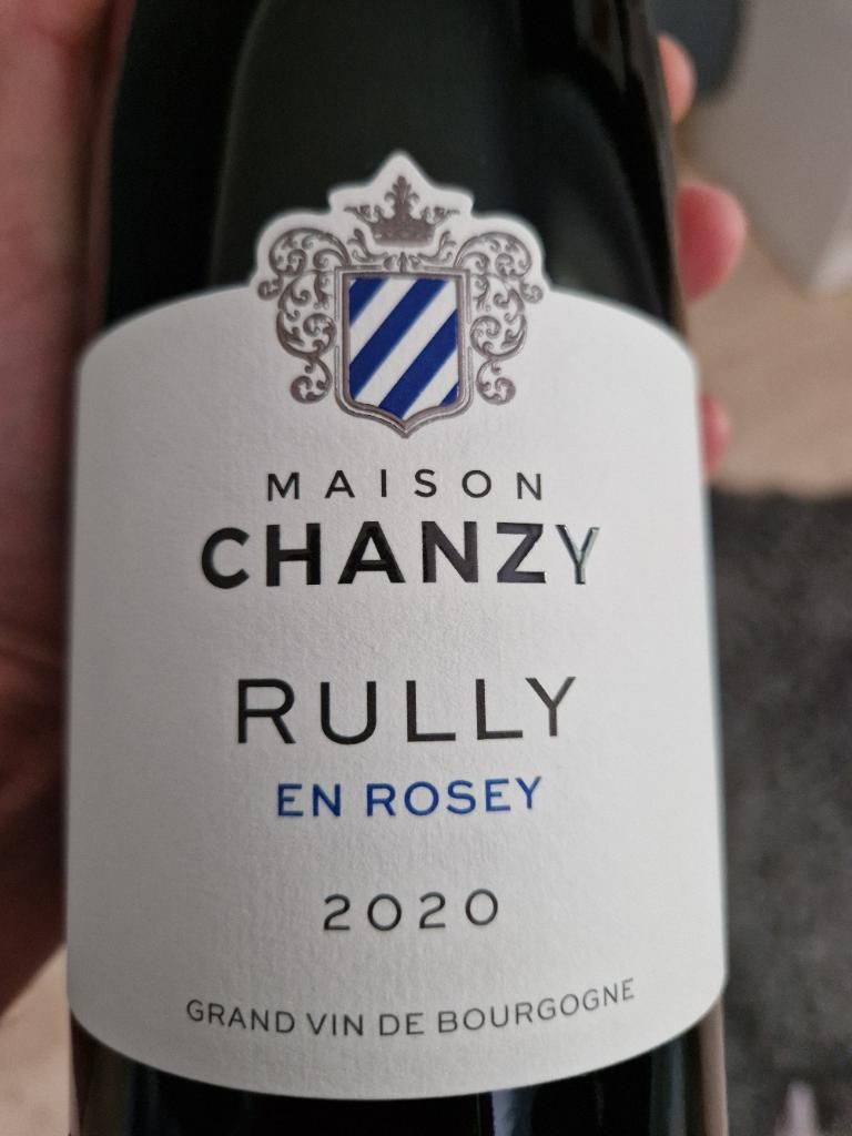2020 Maison Chanzy Rully En Rosey Rouge, France, Burgundy, Côte ...