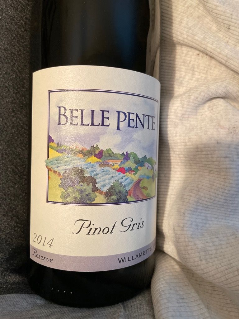 2014 Belle Pente Pinot Gris Reserve, USA, Oregon, Willamette Valley ...