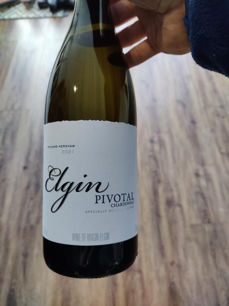 2021 Richard Kershaw Wines Chardonnay Pivotal Elgin, South Africa, Cape ...