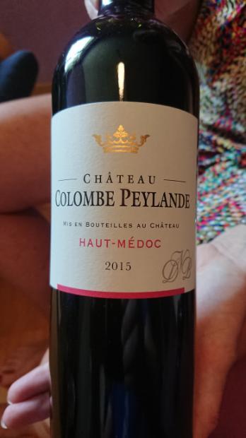 2015 Château Colombe-Peylande, France, Bordeaux, Médoc, Haut-Médoc ...