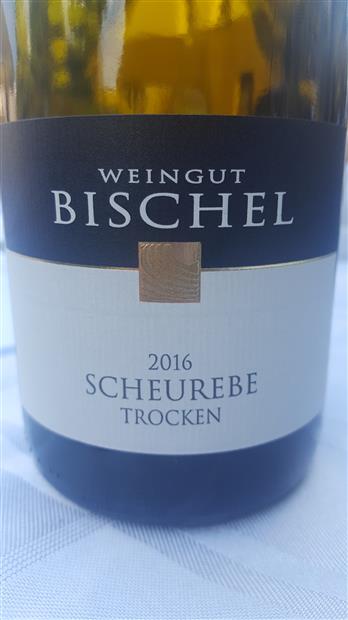 2016 Weingut Bischel Scheurebe trocken, Germany, Rheinhessen - CellarTracker