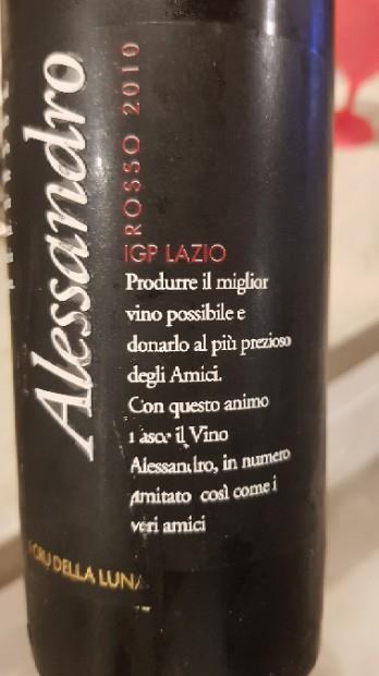 2015 La Luna del Casale Lazio Alessandro, Italy, Latium, Lazio - CellarTracker