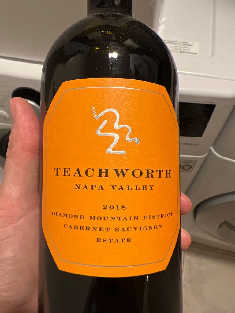 2018 Teachworth Cabernet Sauvignon Estate Blend, USA, California, Napa ...