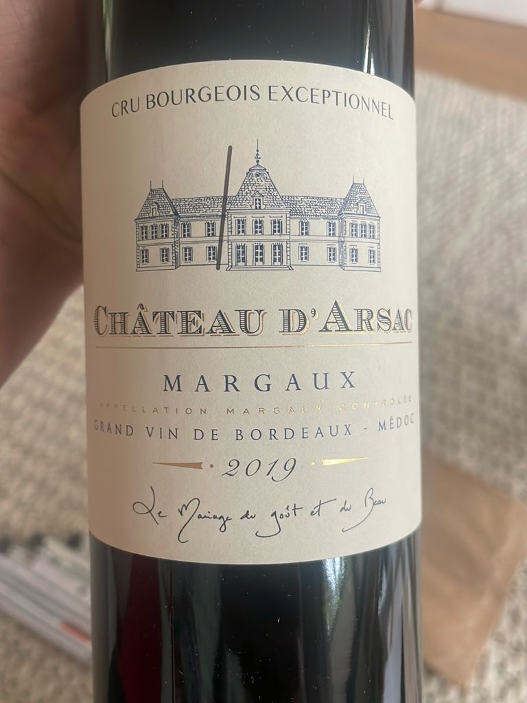 2019 Château d'Arsac Chapelle d'Arsac, France, Bordeaux, Médoc, Margaux ...