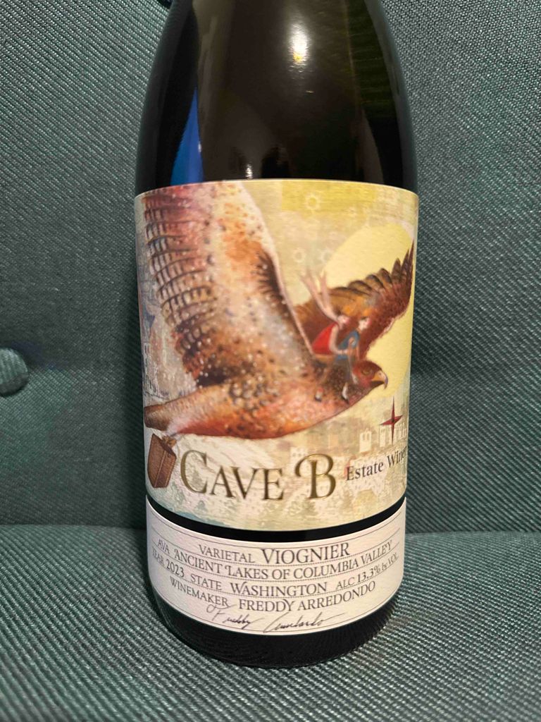 2023 Cave B Estate Winery Viognier, USA, Washington, Columbia Valley ...