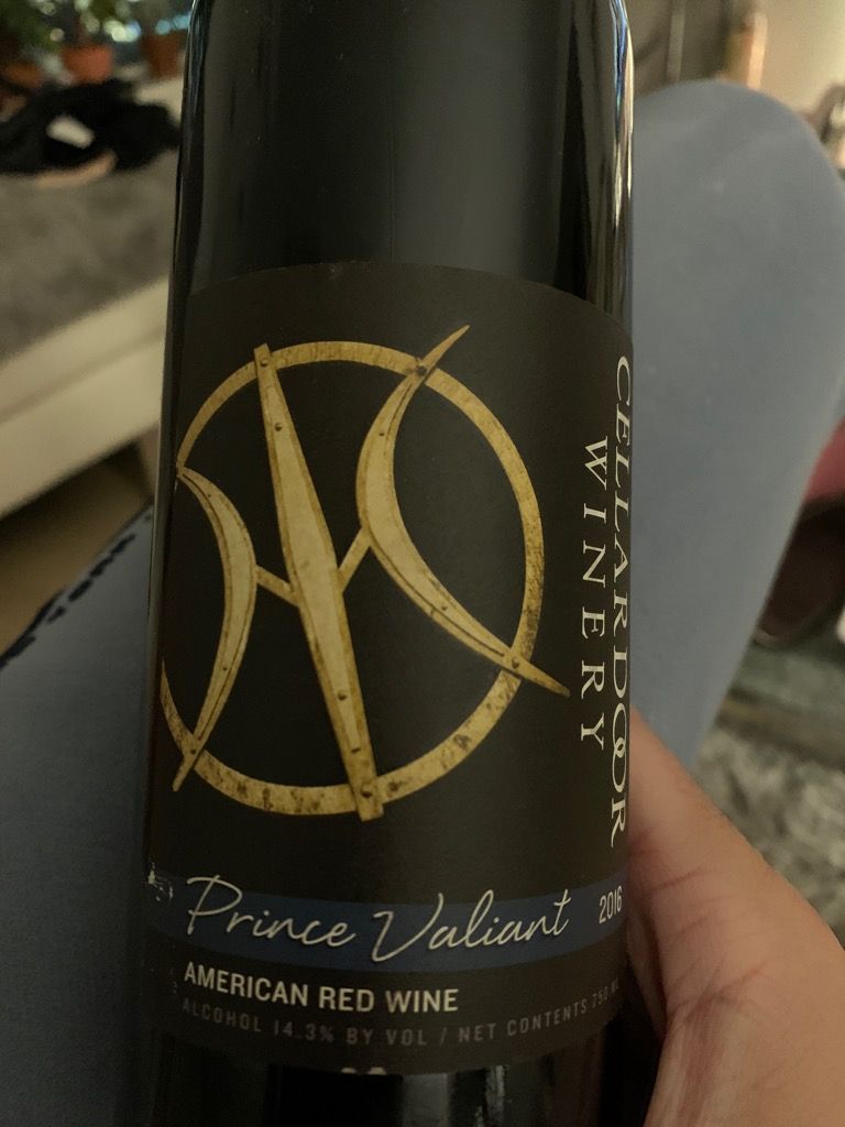 2016 Cellardoor Winery Prince Valiant, USA, Maine - CellarTracker