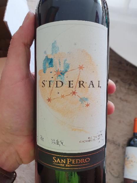 2017 Viña San Pedro Sideral Cachapoal Valley, Chile, Rapel Valley, Cachapoal Valley - CellarTracker