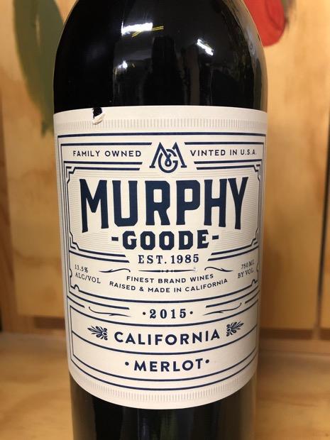 2017 Murphy-Goode Merlot, USA, California - CellarTracker