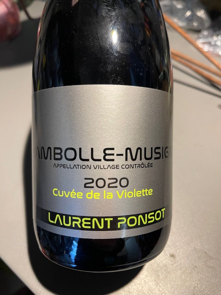 2020 Laurent Ponsot Chambolle-Musigny Cuvée de la Violette, France, Burgundy, Côte de Nuits ...