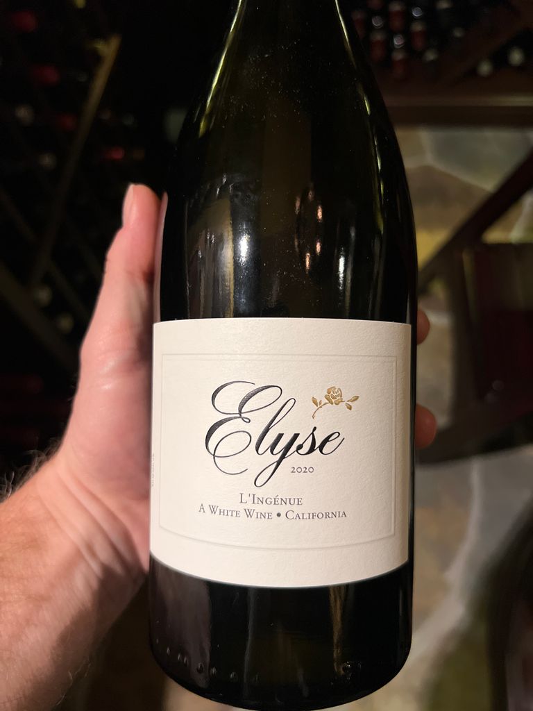 2020 Elyse L'Ingénue, USA, California, Sierra Foothills - CellarTracker