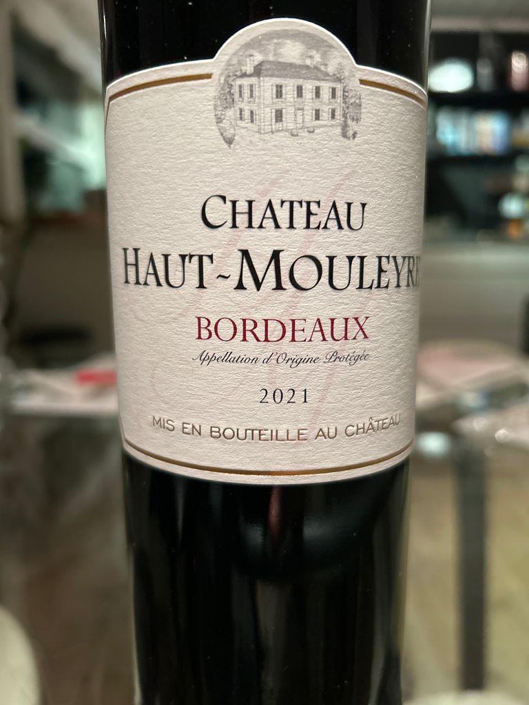 2021 Château Haut-Mouleyre, France, Bordeaux - CellarTracker