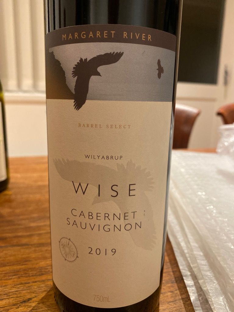2020 Wise Wine Cabernet Sauvignon, Australia, Western Australia, South ...