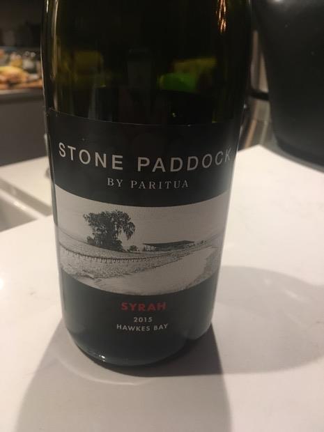 2016 Paritua Vineyards Syrah Stone Paddock Paritua Vineyard, New ...