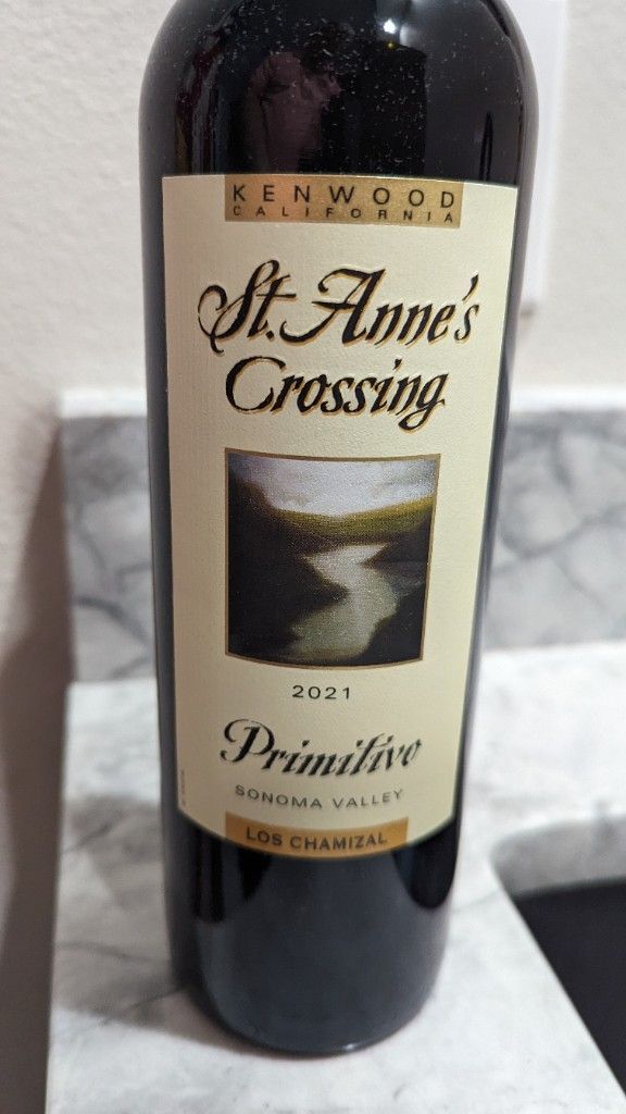 2020 St. Anne's Crossing Primitivo Los Chamizal Vineyard, USA ...