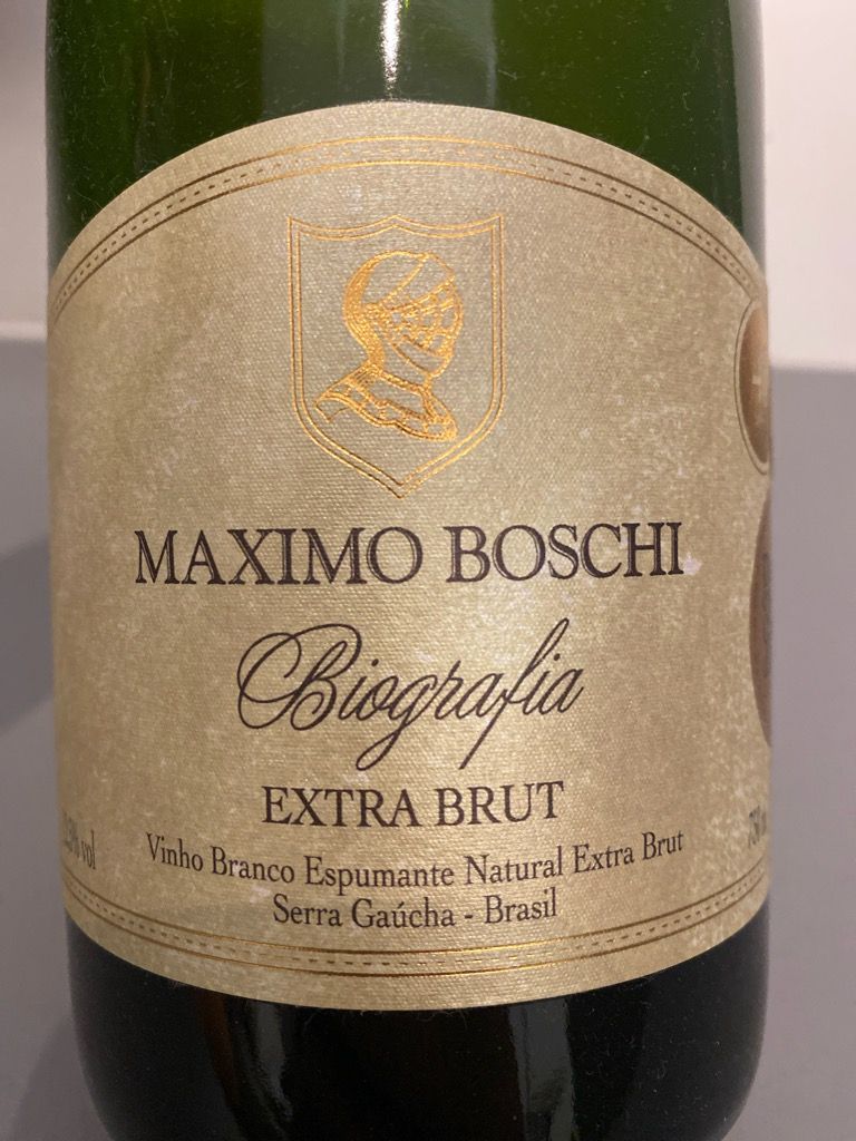 2017 Maximo Boschi Biografia Extra Brut, Brazil, Rio Grande do Sul ...