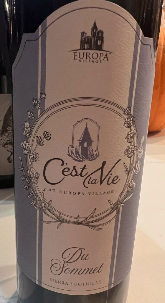 NV C'est La Vie Du Sommet, USA, California, Sierra Foothills ...