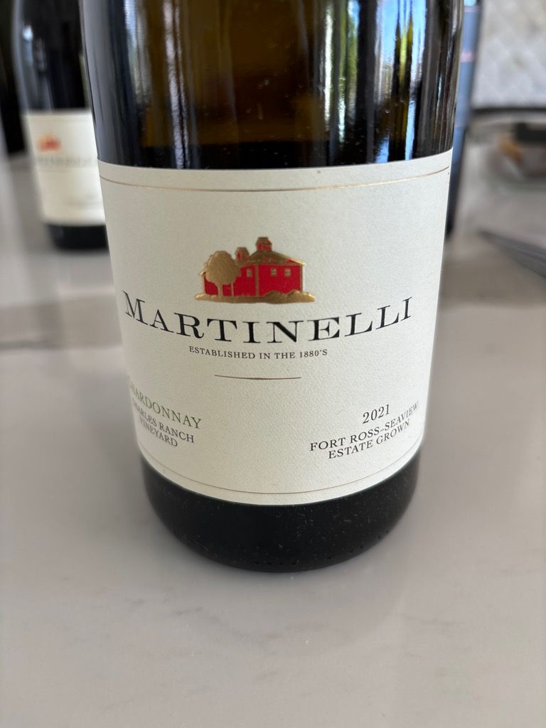2021 Martinelli Chardonnay Charles Ranch, USA, California, Sonoma ...