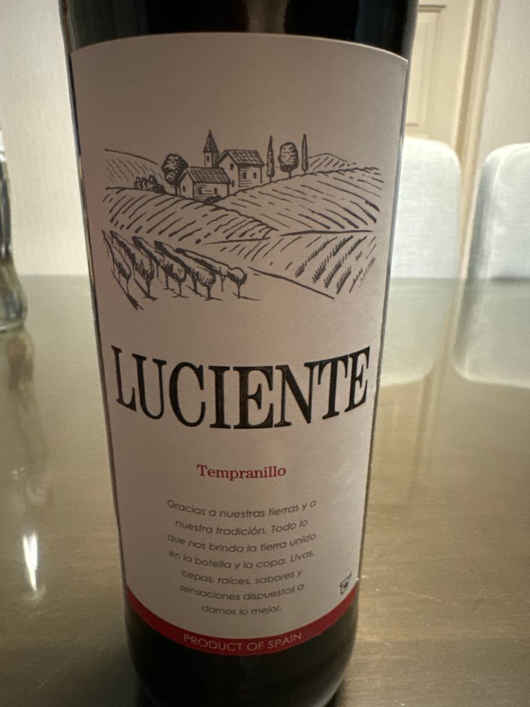 2018 Bodegas Leganza Tempranillo Luciente, Spain, Castilla-La Mancha ...