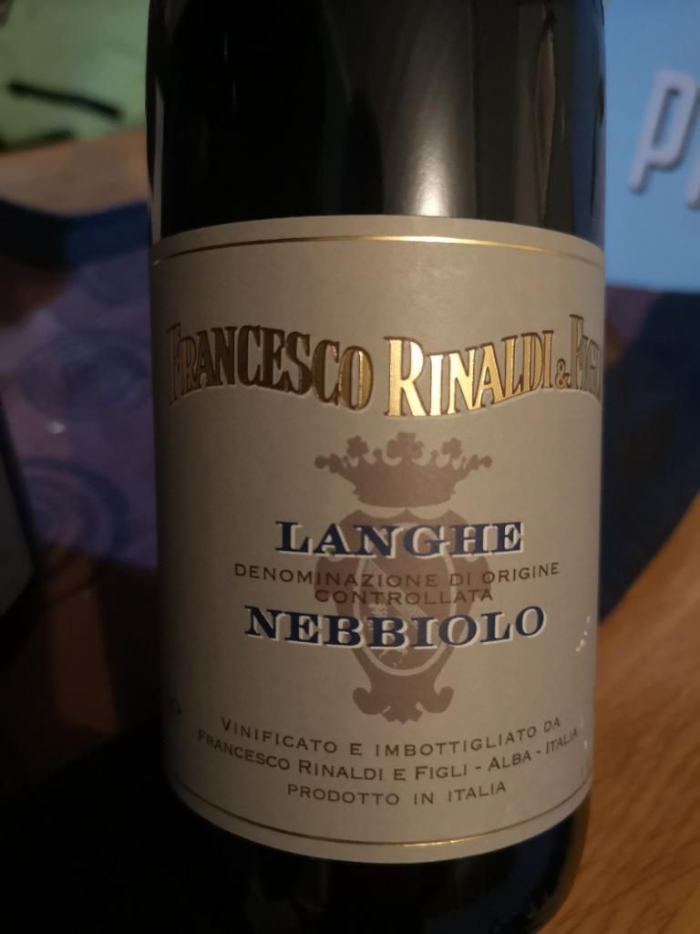 2021 Francesco Rinaldi e Figli Nebbiolo d'Alba, Italy, Piedmont, Alba ...