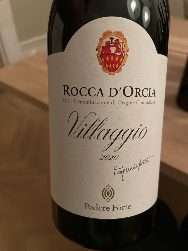 2021 Podere Forte Orcia Villaggio, Italy, Tuscany, Orcia - CellarTracker