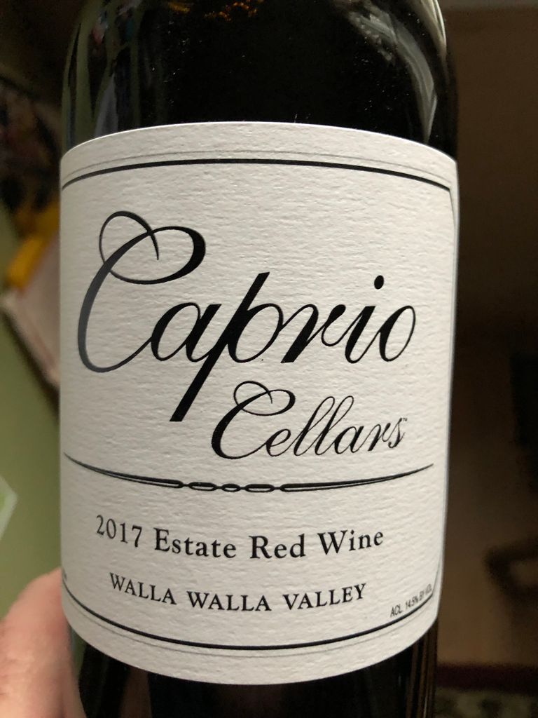 2016 Caprio Cellars Estate Red, USA, Washington, Columbia Valley, Walla ...