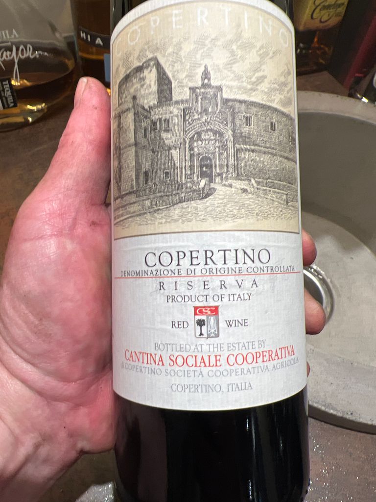 2009 Cupertinum Copertino Riserva, Italy, Puglia, Copertino - CellarTracker
