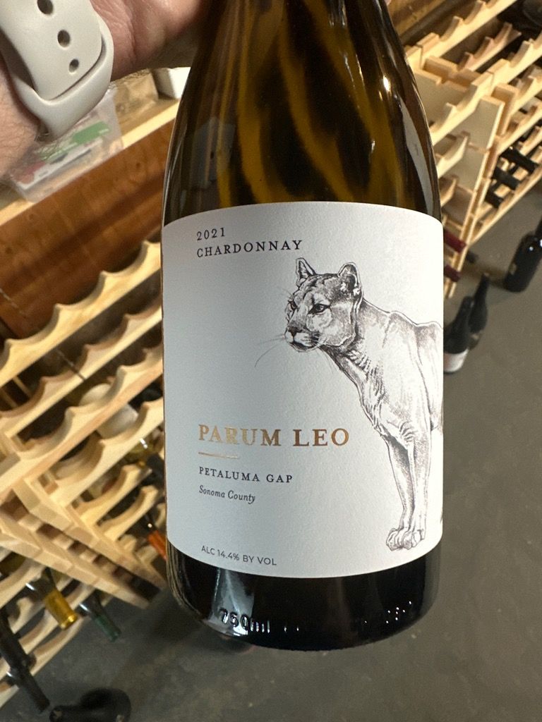 2021 Parum Leo Chardonnay, USA, California, Sonoma County, Russian ...
