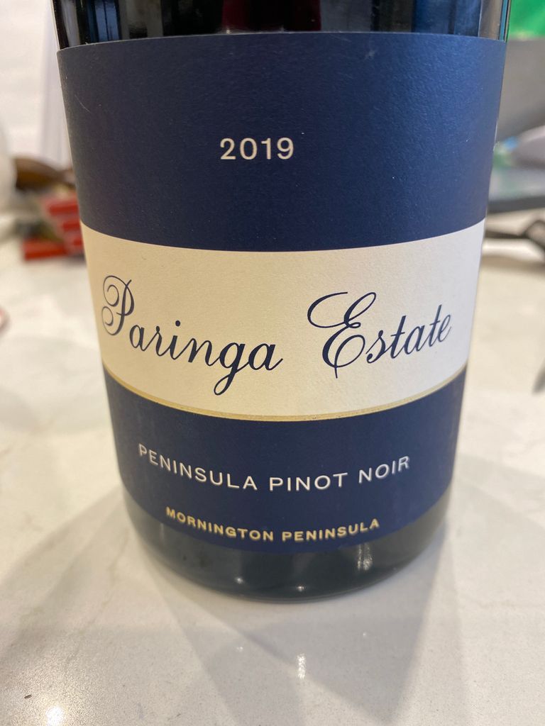2019 Paringa Estate Pinot Noir Peninsula, Australia, Victoria, Port ...
