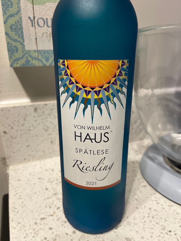 2009 von Wilhelm Haus Riesling Spätlese, Germany, Mosel Saar Ruwer ...