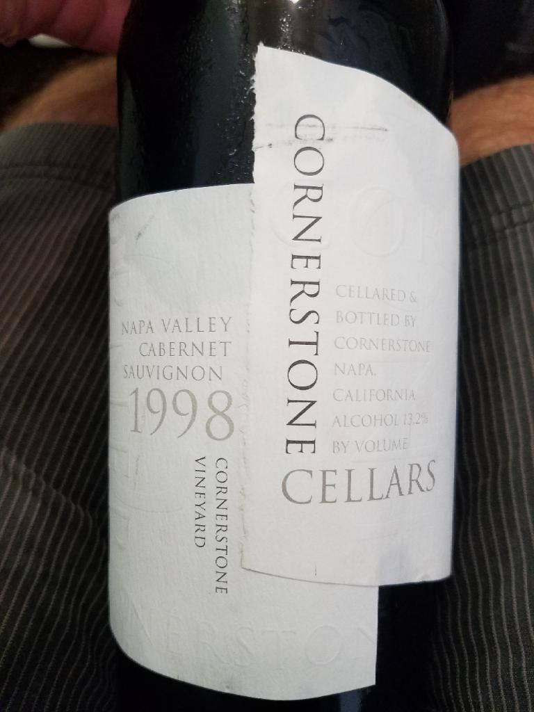 1999 Cornerstone Cellars Cabernet Sauvignon Cornerstone Vineyard, USA ...