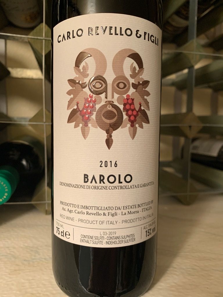 2016 Carlo Revello & Figli Barolo, Italy, Piedmont, Langhe, Barolo ...