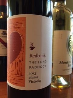 2012 Redbank Winery Shiraz The Long Paddock, Australia, Victoria ...