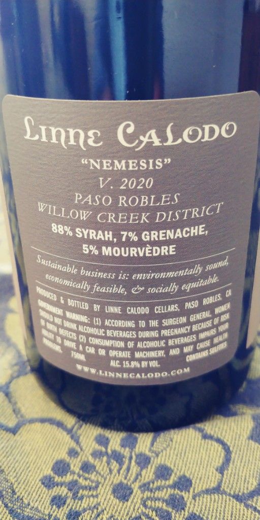 2020 Linne Calodo Nemesis, USA, California, Central Coast, Paso Robles ...