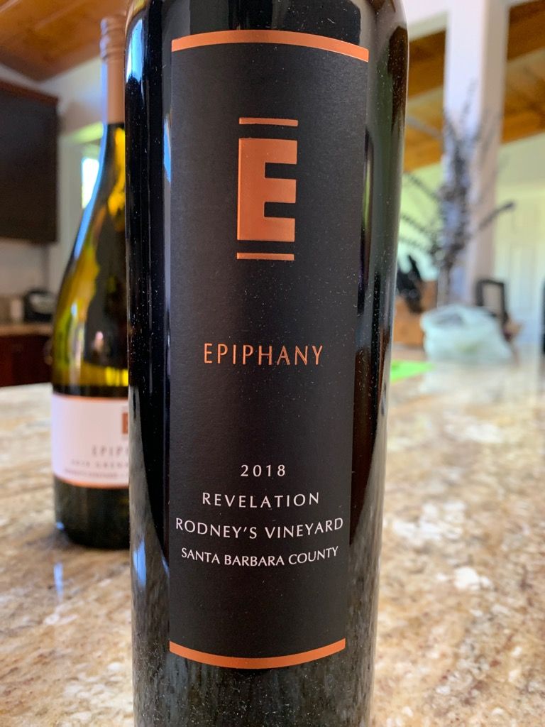 2018 Epiphany Revelation Rodney's Vineyard, USA, California, Central ...