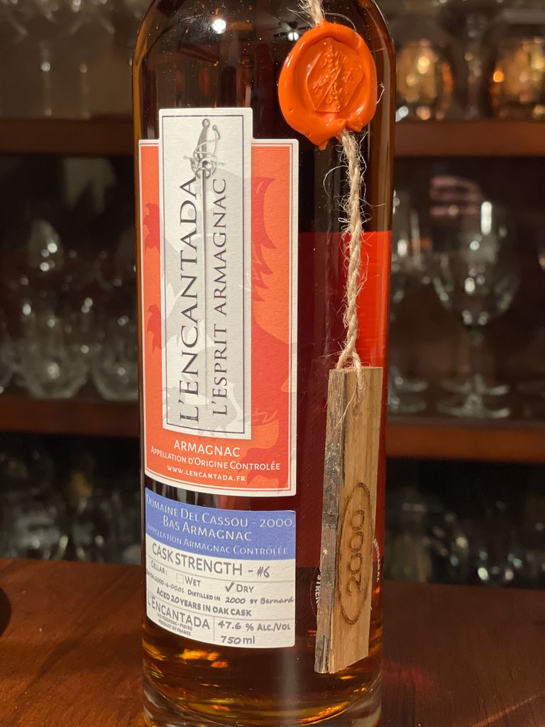 2000 L'Encantada Bas Armagnac Domaine Del Cassou, France, Southwest ...
